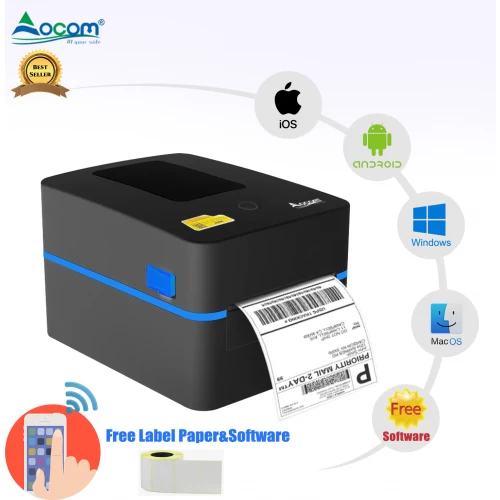 New update OCOM Thermal Label Printer:4inch thermal label printer OCBP ...