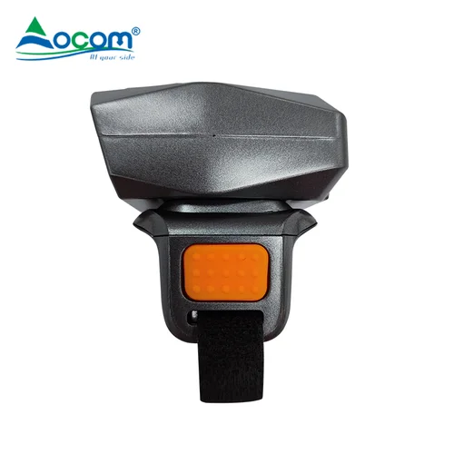 New Arriving Industrial Portable Wireless 1D 2D Finger Barcode Scanner ...