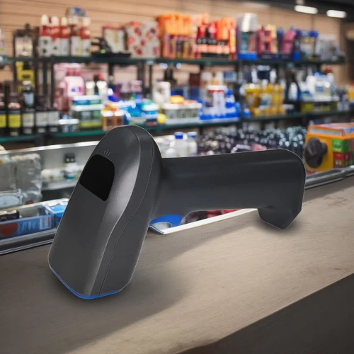 Escáneres de código QR automáticos de cableado barato PDF417 Lector de ...