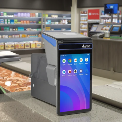 POS-T8 8inch Handheld Android POS Terminal with Thermal 58/80MM Receipt ...