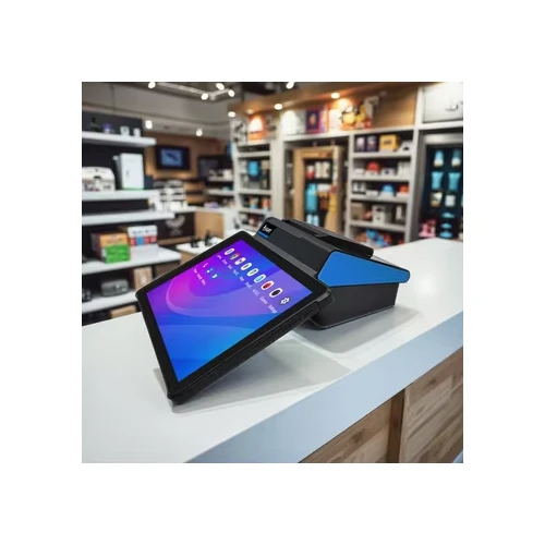 Lange standby-werktijd 11 inch Android POS Alles-in-één kassa POS-machine