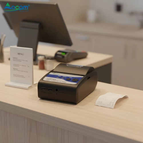 Pocket Sized Mini Thermal Printer Bluetooth Enabled for Mobile Devices ...