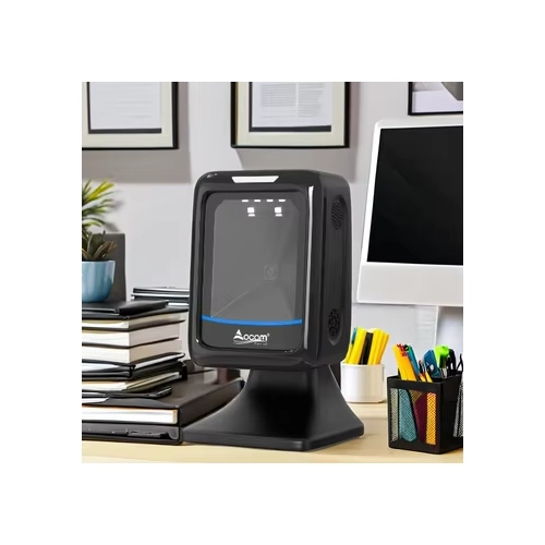 Fixed Desktop Omnidirectional Barcode Scanner Platform for POS Checkout Use