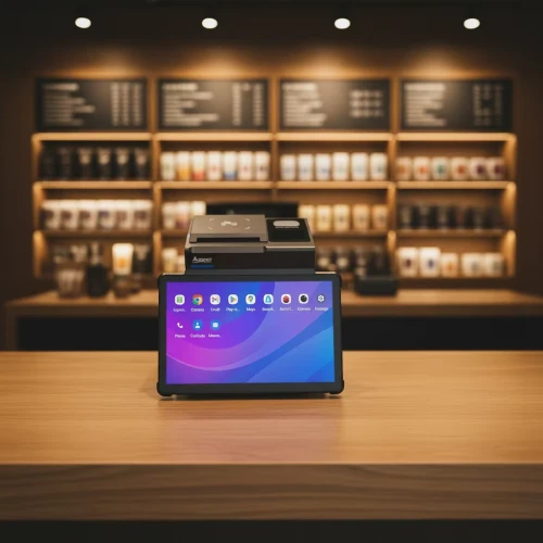 POS-T1101 OCOM Alles-in-één Android POS met 80/58 mm ingebouwde ...