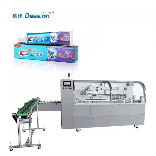 Automatic Continuous High-Speed Box Cartoning Machine For Toothpaste ...