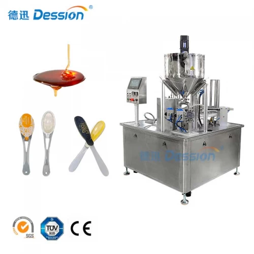Automatic Honey Spoon Packing Machine Honey Spoon Filling Sealing Machine