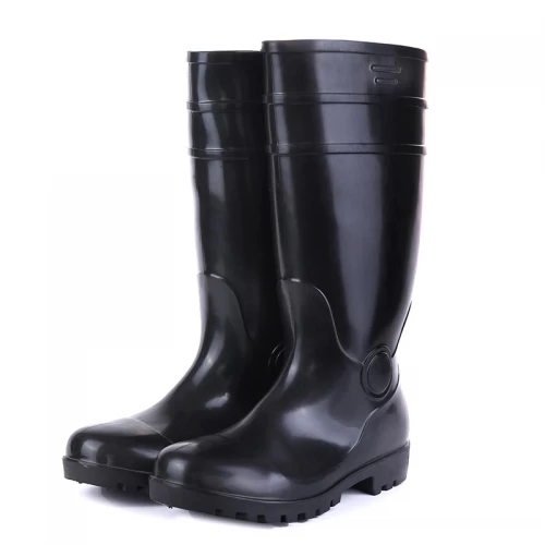 shiny pvc safety boots supplier, steel toe pvc boots manufacturer, anti ...