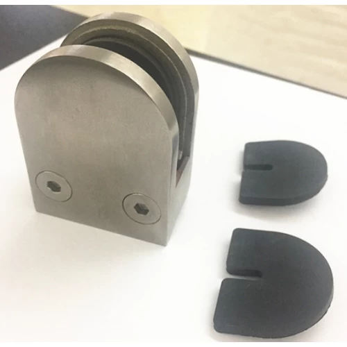 316 stainless steel glass railing clips 1/2 inch glass