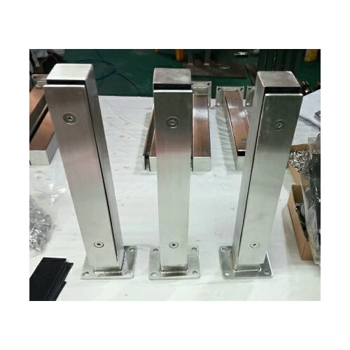 Square balustrade mini post for outdoor handrail baclony and deck glass ...