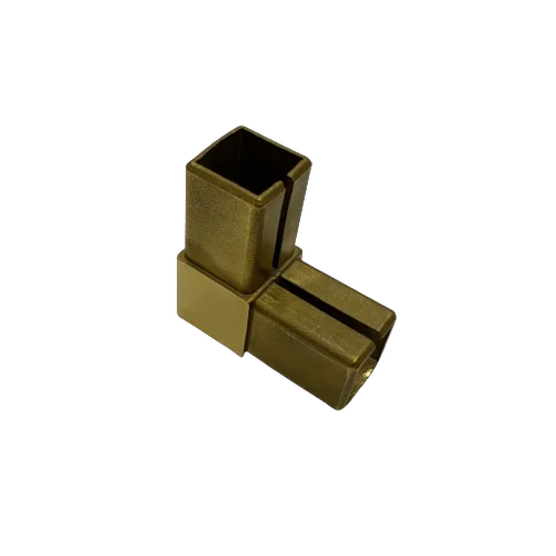 Stainless Steel 25mm Pipe Corner Connectors Square Tube Joint