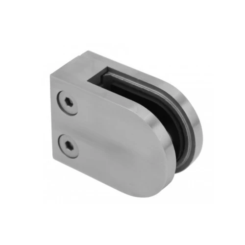 Stainless Steel Large Round Glass Clamp for Flat Surface