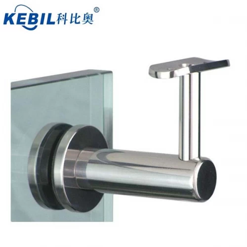 Stainless Steel Stair Handrail Frameless Spider Tempered Glass Fittings