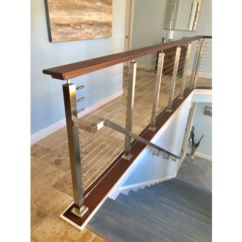 Stair Railing Wire Rope Fittings Stainless Steel Cable Railing