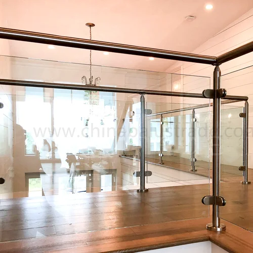 indoor AISI 316 stainless steel glass railing
