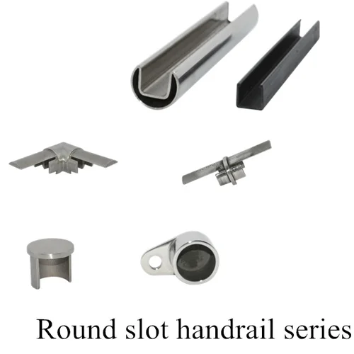 mini top rail for glass railing handrail