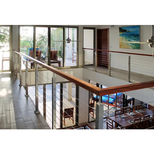 stainless steel cable and wire rope railing system for US market