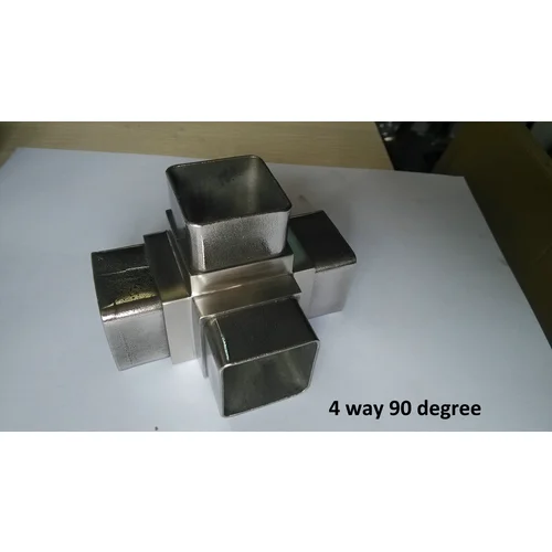 stainless steel square tube connectors 50mm