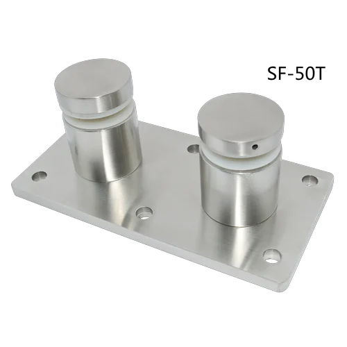 stainless steel standoff bracket for glass panels railing design