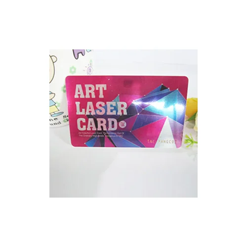Read-Write RFID art laser card of high quality