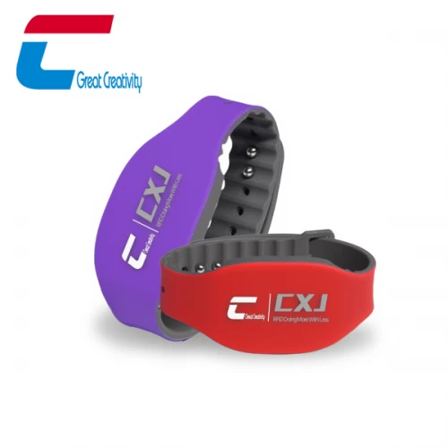 New Arrival Long Range Silicone UHF RFID Wristband