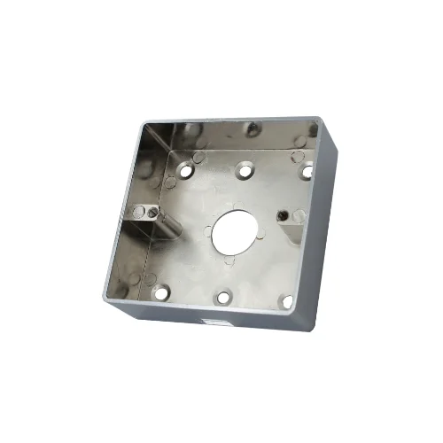 ACM-M86 86*86mm Zinc Alloy Metal Outbow Back Box Frosted Surface Bottom ...