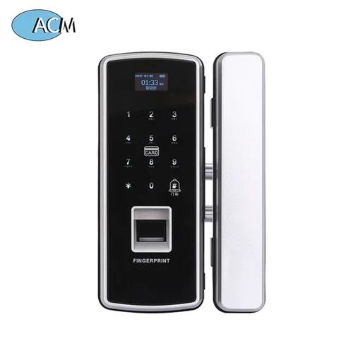 Fingerprint Smart Glass Lock Electronic Password Door Access Control System