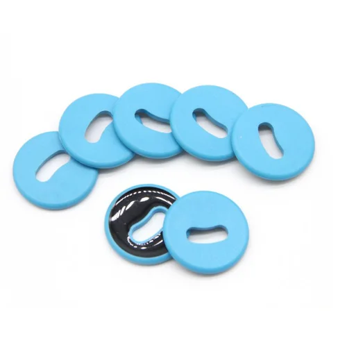 RFID Laundry Tag Roll Clothing Label Wash RFID Button Tag UHF Laundry ...