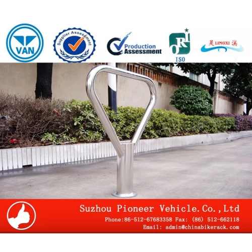 Stainless Steel Triangle Shape Bike Parking Rack