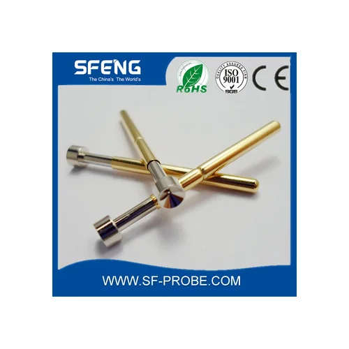 hot sale gold plated ICT test probe,brass spring loaded pin,test probe ...