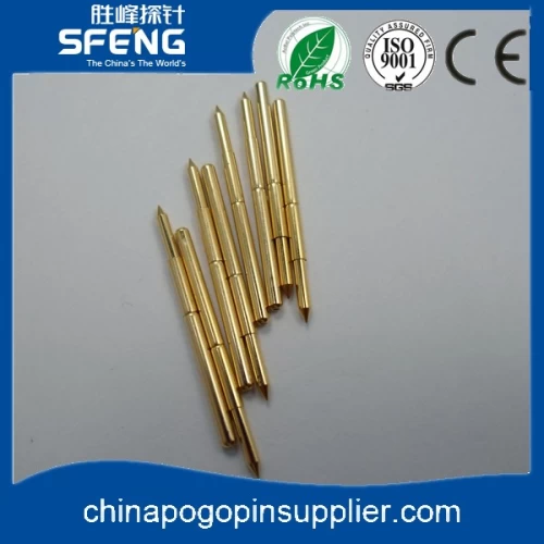 Brass pin connector,brass contact pin probe,brass spring loaded pogo pin