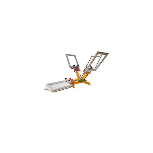 Desktop Micro Registration 4 Color 1 Station Screen Printing Machine ...