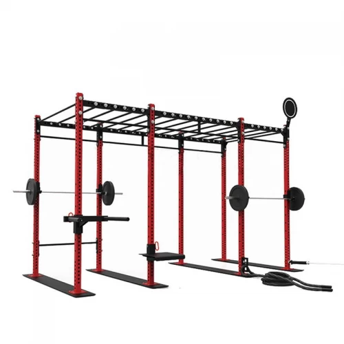 Functional Multi-Grip Free-Standing Rigs Power Rack With Lat/Row And ...