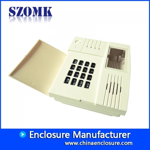 wireless remote control plastic enclosures with keys and lcd rfid enclosure