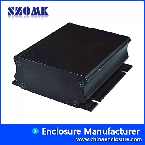 black aluminum oem electronics housing