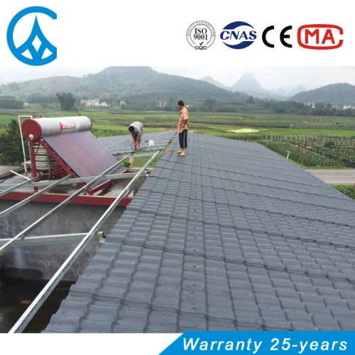 Installation of FRP or PC transparent roof