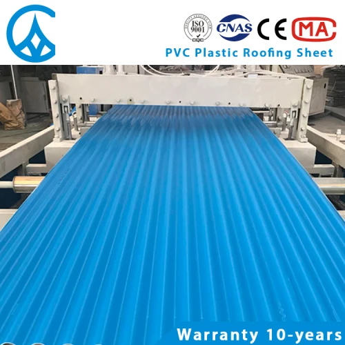 ZXC ASA-PVC roofing sheet blue color PVC roof tile
