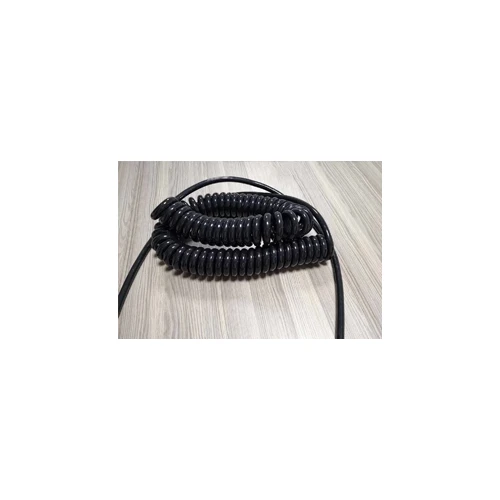cable en espiral, cable enrollado, cable de resorte, cable rizado