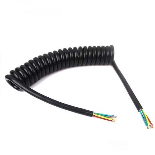 13 core coiled cable China supplier,15 core spiral cable China ...