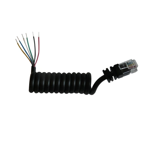 6 core tinned wire pvc pur pu jacket 6p6c rj12 overmold connector ...