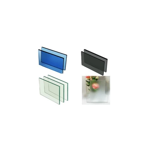 function glass for decoration,tempered glass for safety room,blue ...