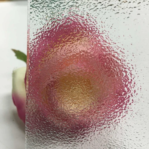 4mm clear Nashiji glass manufacturer,China Nashiji patterned glass ...