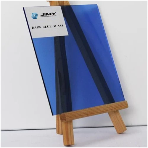 China 4-8mm dark blue float glass retail price, dark blue glass ...