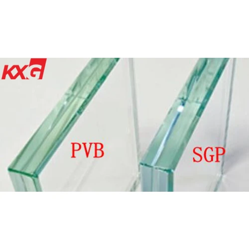 PVB and SGP laminated glass interlayer film