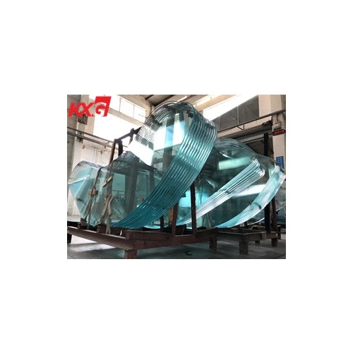 China irregularly shaped round edge tempered glass factory