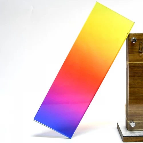 Building Opaque Colored Tempered Gradient Laminated Glass