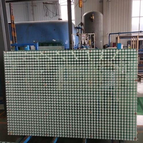 11.52mm white dots printing laminated glass,white dots printed ...