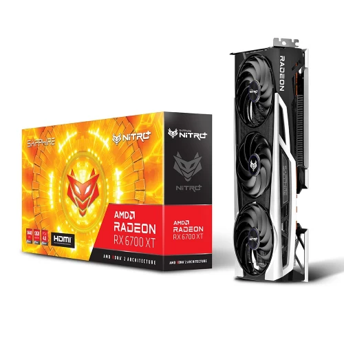 全新蓝宝石 GPU RX6700XT NITRO 游戏卡 AMD RX 6700 XT 显卡 GeForce 6700 XT 显卡带 GDDR6