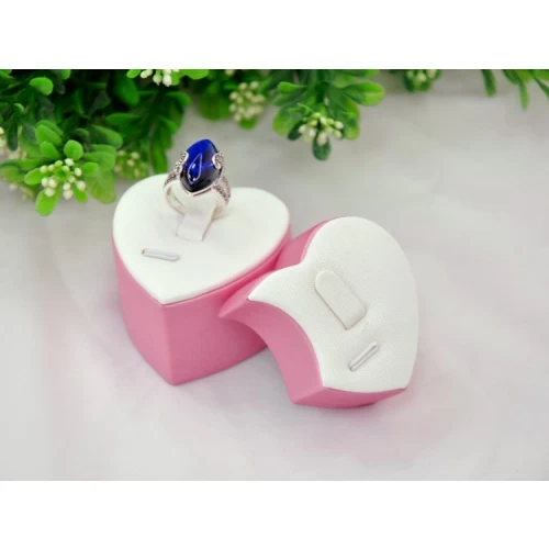 ring display, double ring display, wooden display stand