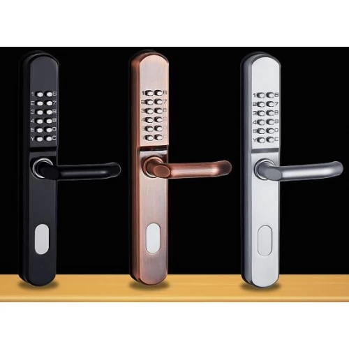 Keyless Access Mechanical Password Code Door Lock with Key Backup China ...