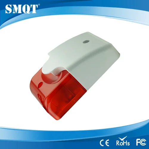 Siren,electric siren,strobe light siren,wired strobe light siren,red ...